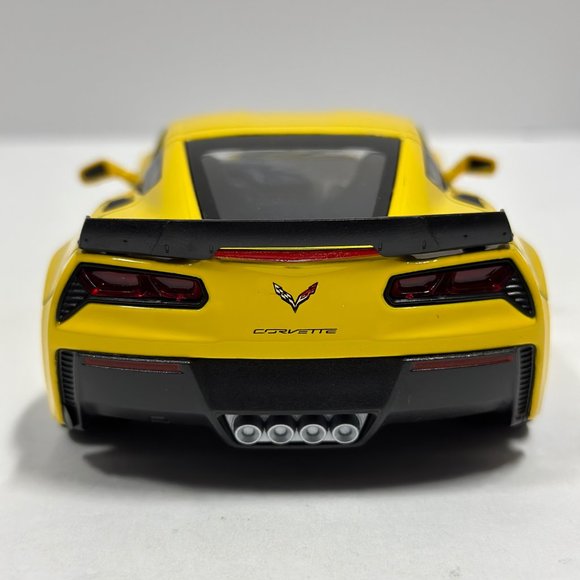 Toys | Welly 124 217 Chevrolet Corvette Z06 Yellow | Poshmark